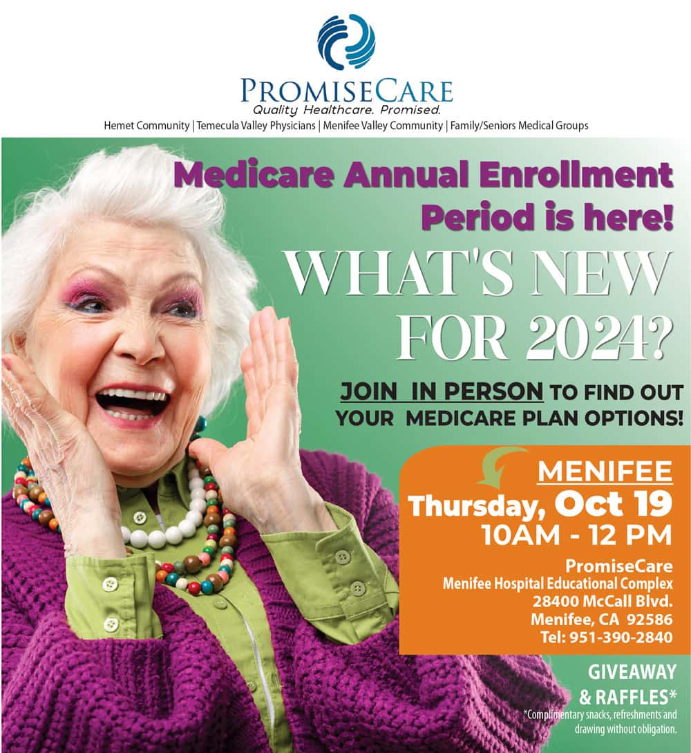 Medicare Annual Enrollment Period – Riverside Medical Care, Urgent Care, Emergency Services ...