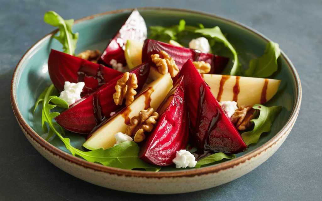 Balsamic Roasted Beet & Walnut Salad: A Heart-Healthy Recipe ...